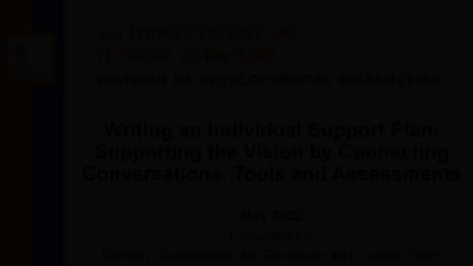 Writing An Individual Support Plan Supporting The Vision By Connecting writing-an-individual-support-plan-supporting-the-vision-by-connecting